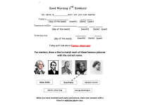 Famous Americans: Full Day Substitute Plans by Teach Simple