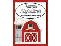 Farm Alphabet Letter Matching Activity by Teach Simple