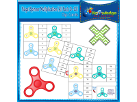 Fidget Spinner Multiplication (All Facts 1 - 10) - EBOOK by Teach Simple