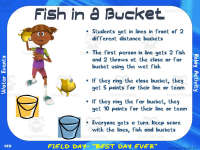 Field Day Event Cards: Water Events by Teach Simple
