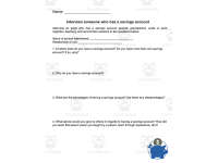 Financial Literacy: Savings Account Project by Teach Simple