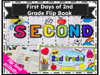 First Days of 2nd Grade Flipbook by Teach Simple