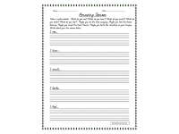 Five Senses Nature Walk Worksheet by Teach Simple
