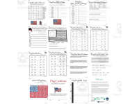 Flag Day Reading Writing Drawing Activity Packet by Teach Simple