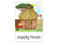 Flash Cards: At the Zoo by Teach Simple