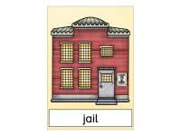 Flash Cards: Buildings & Instituions by Teach Simple