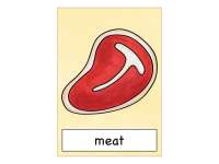 Flash Cards: Food & Drinks by Teach Simple