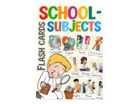 Flash Cards: School Subjects by Teach Simple