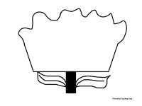 Flower Shape Book Activity by Teach Simple