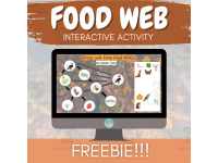 Food Web Digital Game | FREE | Energy Flow and Food Chain Activity by ...