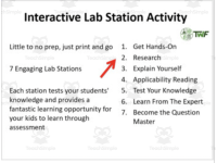 Fossils and Geologic Time – Lab Station Activity by Teach Simple