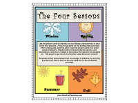 Four Seasons Activity by Teach Simple