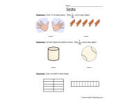 Fractions Tenth Worksheet by Teach Simple