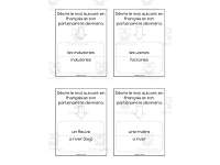 French: Advanced Conversation Questions - Environment Vocabulary by ...