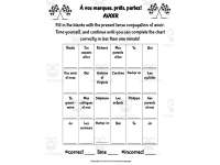 French: Conjugation Activities - AVOIR Present Tense by Teach Simple