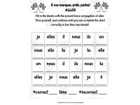 French: Conjugation Practice Activities | ALLER Present Tense by Teach ...