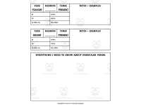 French: Conjugation Tables: Irregular Verbs - Present by Teach Simple