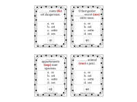 French Demonstrative Adjectives - 75 Practice Cards by Teach Simple