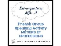 French: Find Someone Who Activity - Trades and Professions Vocabulary ...