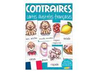 French Flash Cards: Contraires / Opposites by Teach Simple