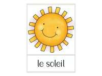 French Flash Cards: Le Temps / Weather by Teach Simple