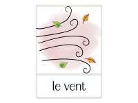 French Flash Cards: Le Temps / Weather by Teach Simple