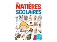 French Flash Cards: Les Matieres Scolaires / School subjects by Teach ...