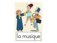 French Flash Cards: Les Matieres Scolaires / School subjects by Teach ...