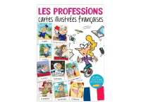 French Flash Cards: Les Professions / Jobs by Teach Simple