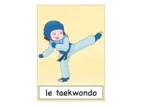French Flash Cards: Les Sports / Sports by Teach Simple