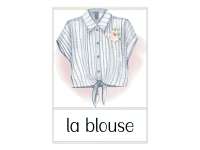 French Flash Cards: Les Vetements / Clothes by Teach Simple