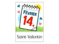 French Flash Cards: Saint-Valentin by Teach Simple