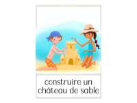 French Flash Cards: Vacances / Vacation by Teach Simple