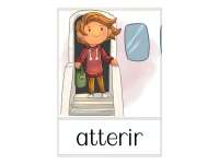 French Flash Cards: Vacances / Vacation by Teach Simple