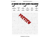 French: Halloween Vocabulary - Activities and Worksheets by Teach Simple