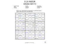 French: House Vocabulary Sudoku Games by Teach Simple