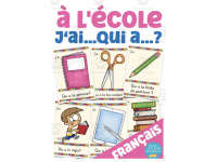 French: I Have... Who Has? Game - At School Vocabulary by Teach Simple