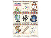 French: I Have... Who Has? Game - At School Vocabulary by Teach Simple