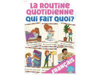 French: I have... Who has? Game - Daily Routine Vocabulary by Teach Simple
