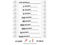 French: Imperfect Tense Regular ER Verbs - Conjugation Chains by Teach ...