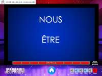 French jeopardy game - French passé composé of irregular verbs with ...