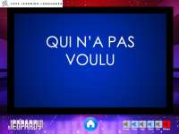 French jeopardy game - French passé composé of irregular verbs with ...