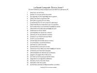 French: Perfect Tense Worksheets by Teach Simple