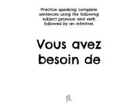 French Prepositions & Infinitives - À, DE, or NOTHING at all - Distance ...