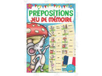 French: Prepositions Memory Game by Teach Simple