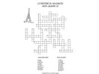 French present subjunctive crossword puzzles - Mots croisés by Teach Simple