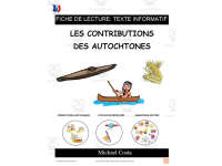 French: Reading comprehension worksheets: Les contributions des ...