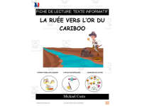 French: Reading comprehension worksheets: Les ruées vers l'or du ...