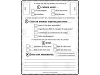 French: Sentence Builder Worksheets by Teach Simple