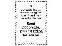 French Si Clauses - 2nd Conditional - 40 practice cards - Distance ...